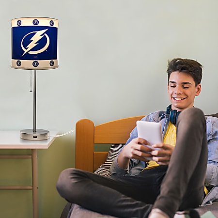 Imperial NHL Table Lamp 19 H Tampa Bay Lightning - Office Depot