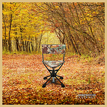 Arrowhead Outdoor 360 Swiveling Compact Canvas Hunting Blind And ...