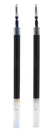 TUL Fine Writing Solid Metal Barrel Retractable Gel Pen With 2 Refills ...