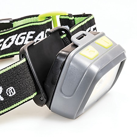 LifeGear 6W LED Non Rechargeable 500 Lumen Spot and Flood COB Headlamp ...