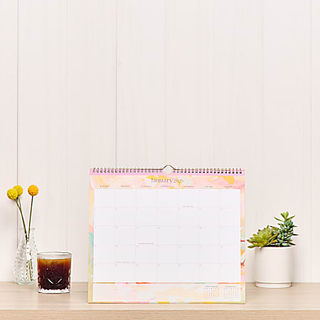 2026 Happy Planner Monthly Wall Calendar 14 x 12 51percent Recycled ...