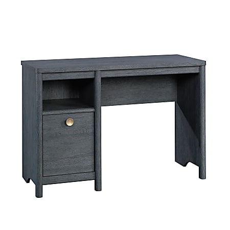 Sauder Dover Edge 43 W Single Pedestal Computer Desk Denim Oak - Office ...