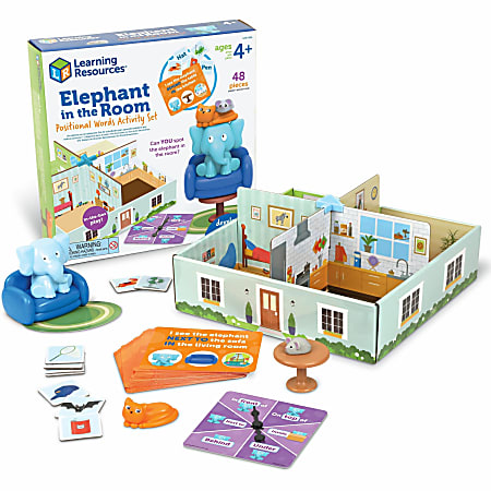 Learning Resources Elephant In The Room Activity Set Multicolor ...
