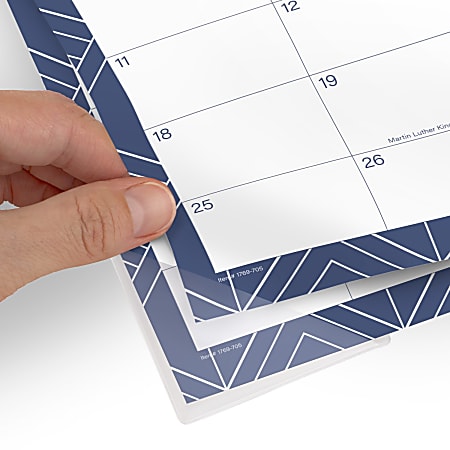 Cambridge Apex 2026 Monthly Desk Pad Calendar Compact 17 34 x 11 ...