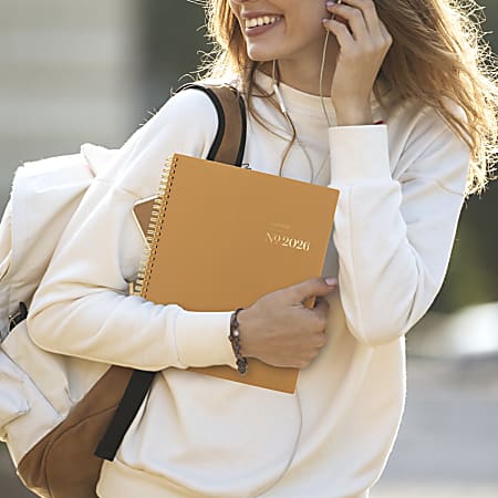 Cambridge WorkStyle Focus 2026 Weekly Monthly Planner Sunbaked Clay ...