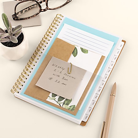Cambridge WorkStyle Focus 2026 Weekly Monthly Planner Sunbaked Clay ...