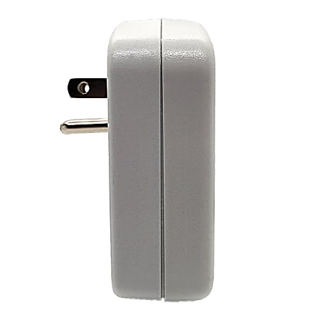 Stanley PlugMax 30407 3 AC Outlet And 2 USB Plug Wall Tap White ...