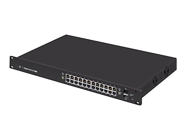 Ubiquiti EdgeSwitch 24 Switch L3 managed 24 x 101001000 PoE 2 x Gigabit ...