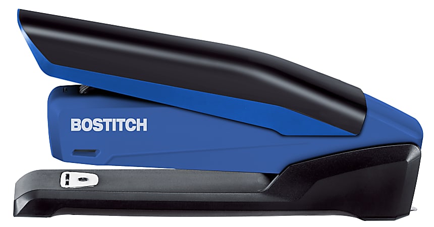 PaperPro InPower™ Spring-Powered Desktop Stapler, 20-Sheet Capacity, Blue