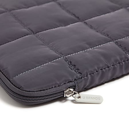 U Brands Nylon Puffer Zipping Laptop Case 16 Inch Laptop Bag Computer ...