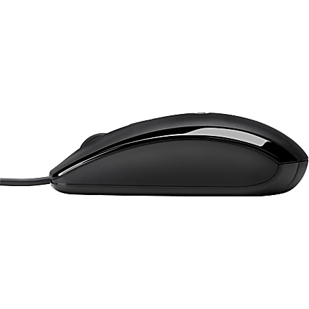 HP X500 Wired Mouse Black - Office Depot