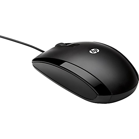 HP X500 Wired Mouse Black - Office Depot