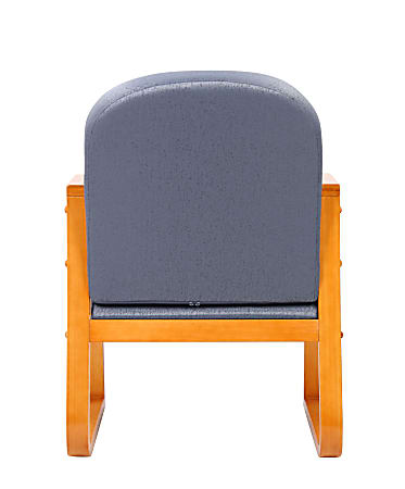 Boss Office Products Reception Room Chair MahoganyGray - Office Depot