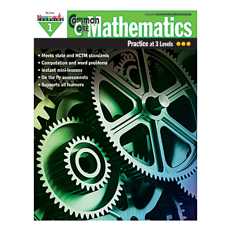 Newmark Learning Common Core Mathematics Book, Grade 1