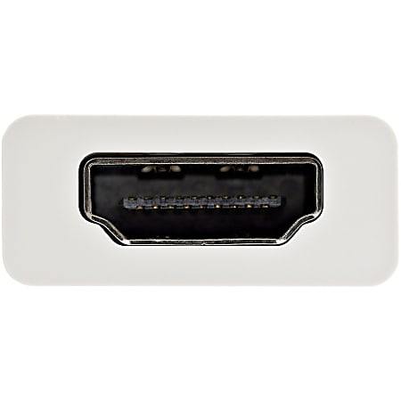 StarTech.com USB C To HDMI Adapter White CDP2HD4K60W - Office Depot
