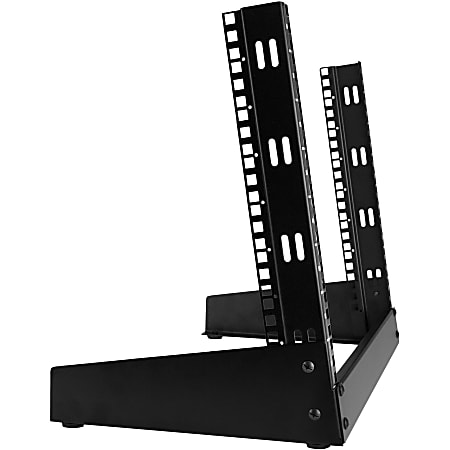 StarTech.com 8U Desktop Rack 2 Post Open Frame Rack 19in Open Frame ...