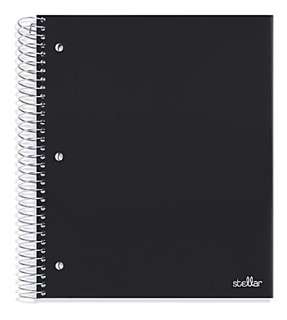 Office Depot Brand Stellar Poly Notebook 8 x 10 12 5 Subject Wide Ruled ...
