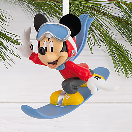 Hallmark Resin Christmas Ornament 3 14 x 2 34 x 2 34 Disney Mickey ...