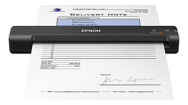 Epson WorkForce ES 55R Accounting Edition Portable Color Document ...