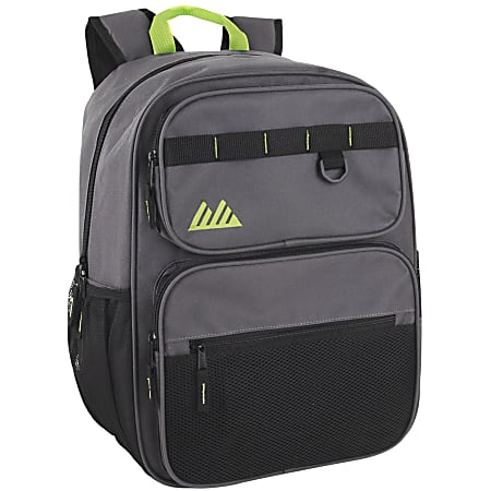 Summit Ridge Multi Pocket Backpacks Assorted Colors Case Of 24 ...