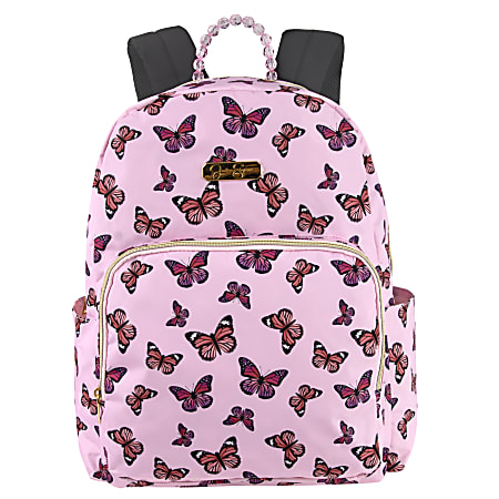 Jessica Simpson Backpack With 16 Laptop Sleeve Pink Butterfly - Office ...
