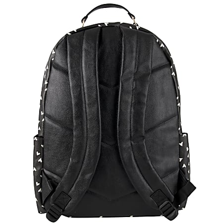 Jessica Simpson Backpack With 16 Laptop Sleeve Black Heart - Office Depot