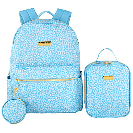 Jessica Simpson Backpack With 16 Laptop Pocket Lunch Bag And Coin Purse ...
