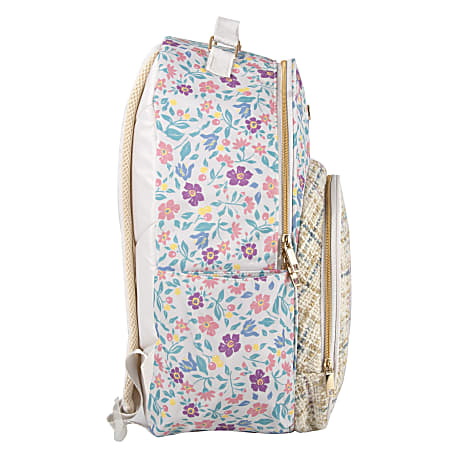 Jessica Simpson Backpack With 16 Laptop Sleeve Multicolor Floral ...