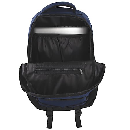 Kelty Bungee Backpack With 17 Laptop Sleeve Navy - Office Depot