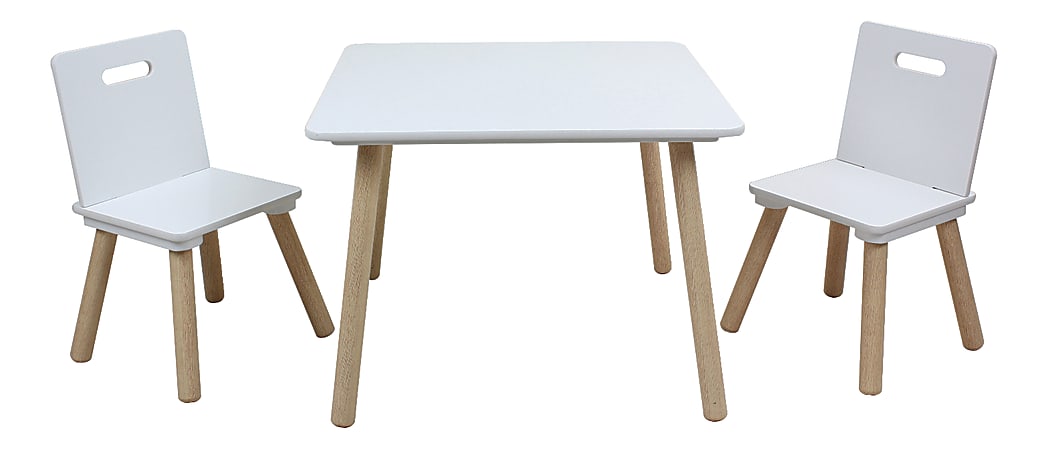 Realspace Briggle Activity Table And Chairs White