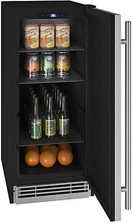 U Line 3.1 Cu. Ft. Compact Refrigerator Wood Grain - ODP Business Solutions