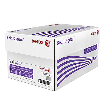 Xerox Bold Digital Printing Paper 4 Reams Tabloid Extra Size 18 x 12 ...