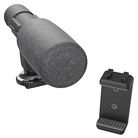 DigiPower Universal Shotgun Mic Kit DP M25 - Office Depot