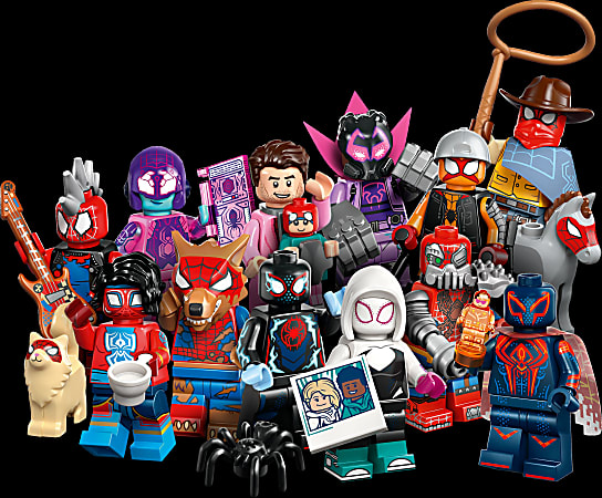 LEGO Minifigure Spider Man Across the Spider Verse - Office Depot