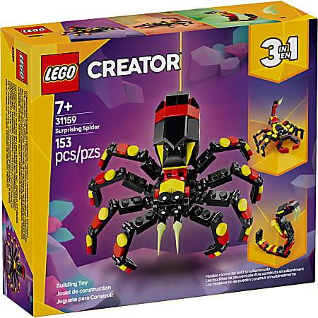 LEGO Creator 3 in 1 Set Wild Animals Surprising Spider - Office Depot