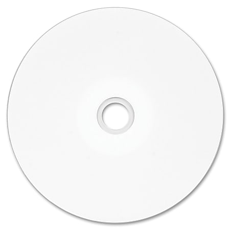 Verbatim DVD R Printable Disc Spindle White Pack Of 100 - Office Depot