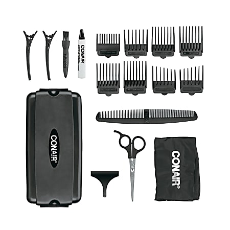Conair Custom Cut 18 Piece Haircut Kit - Office Depot
