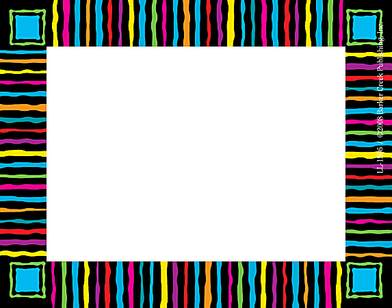 Barker Creek Name Tags 2 andfrac34 x 3 andfrac12 Neon 45 Name Tags Per ...
