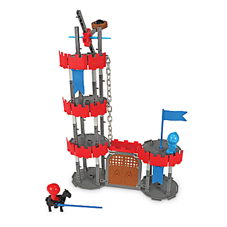 Learning Resources Castle Engineering Design 123 Piece Building Set ...