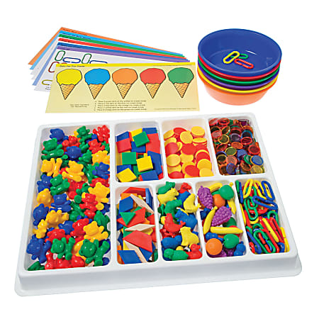 Learning Advantage Counting And Sorting Kit Assorted Colors Pre K To ...