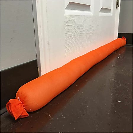 Quick Dam Water Dams 2.5 H Orange 12 Carton - Office Depot