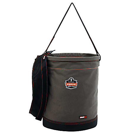 Ergodyne Arsenal 5935T XL Canvas Hoist Bucket With Top 20 x 16 Gray ...