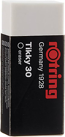 rOtring Tikky 30 Eraser White 2 Pack - Office Depot