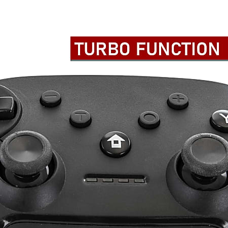 GameFitz Wireless Controller For Nintendo Switch Black - Office Depot