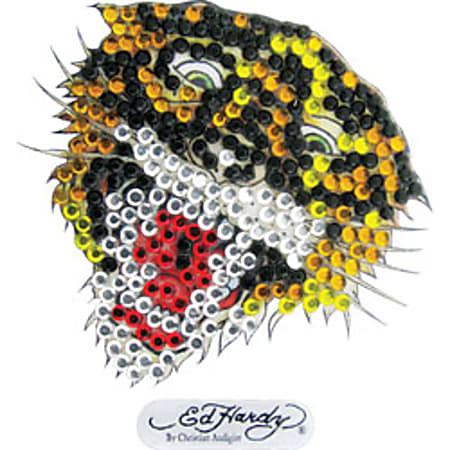 Ed Hardy Universal Mini Decal Tiger - Office Depot