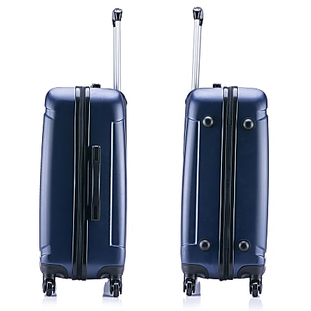 InUSA Pilot ABS Hardside Spinner Carry On 21 12 H x 14 38 W x 8 78 D ...