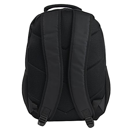 Mountain Edge Double Section Skate Strap Backpack Black - Office Depot