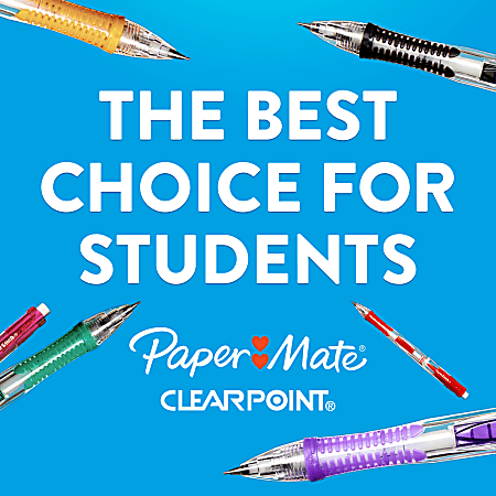 Paper Mate Clearpoint Mechanical Pencil Starter Set 0.9mm 2 Lead ...