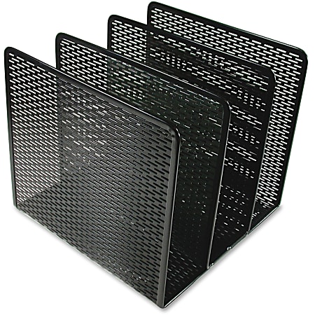 Artistic Urban Collection Punched Metal File Sorter 3 Compartments 3 7. ...