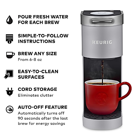 Keurig K Suite In Room Single Serve Coffee Maker Silver - Office Depot